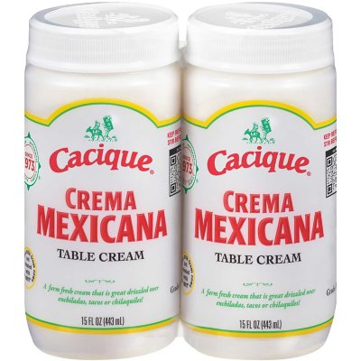 Cacique Crema Mexicana Table Cream (2 pk.) - Sam's Club