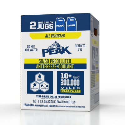 Click here for PEAK Long Life 50/50 1 GALLON - 2 pack prices