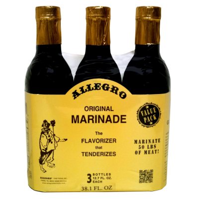Allegro Marinade - 12.7 oz. bottles - 3 pk. - Sam's Club