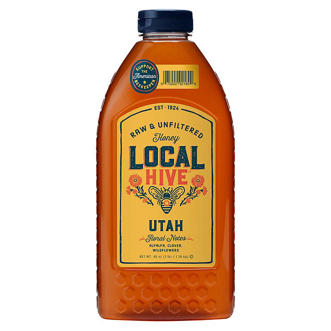 Local Hive Utah Raw & Unfiltered Honey (48 oz.) - Sam's Club Local Hive Utah Raw & Unfiltered Honey (48 oz.) - Sam's Club