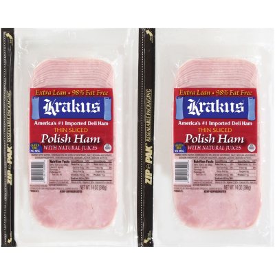 PRE-SLICED HAM 1.75 # TOTAL NET WT. - Sam's Club