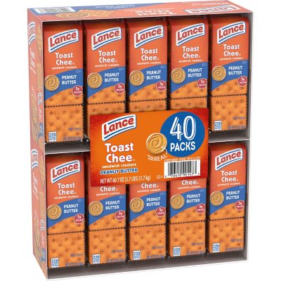 Click here for Lance ToastChee Peanut Butter Crackers  1.52 oz.... prices