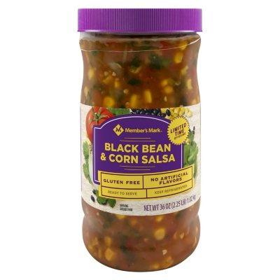 Member's Mark Black Bean and Corn Salsa (36 oz.) - Sam's Club
