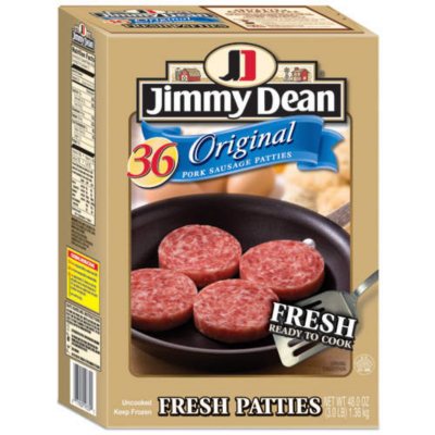 Jimmy Dean® Fresh Patties - 36ct - Sam's Club
