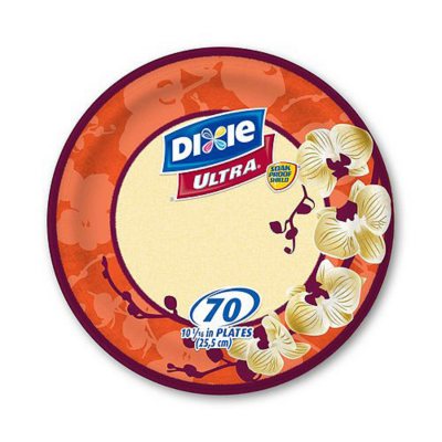 Dixie Ultra® Paper Plate Orchids in Bloom - 70 ct. - Sam's Club