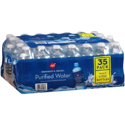 Member's Mark? Purified Water - 16.9 fl. oz. - 35 pk. - Sam's Club
