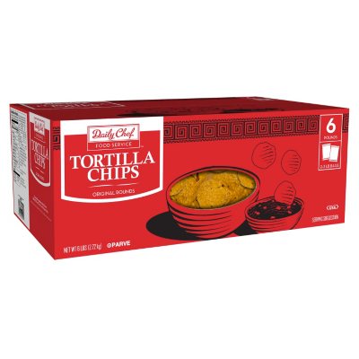 Daily Chef Round Tortilla Chips 3 lbs. (2 ct.) - Sam's Club