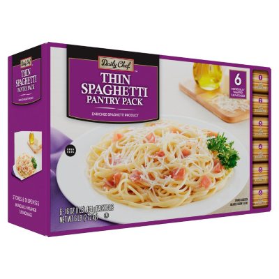 Daily Chef Thin Spaghetti (1 lb., 6 ct.) - Sam's Club
