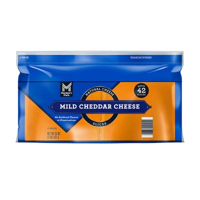 Click here for Members Mark Sliced Mild Cheddar Cheese (2 lbs.) prices