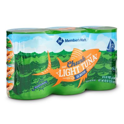 Member's Mark Chunk Light Tuna in Water (5 oz. ea., 12 pk.) - Sam's Club