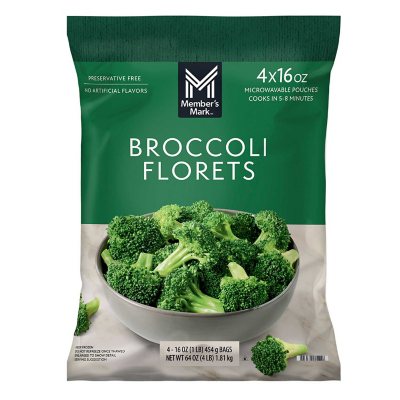 Click here for Members Mark Steamable Broccoli Florets (1 lb.  4... prices