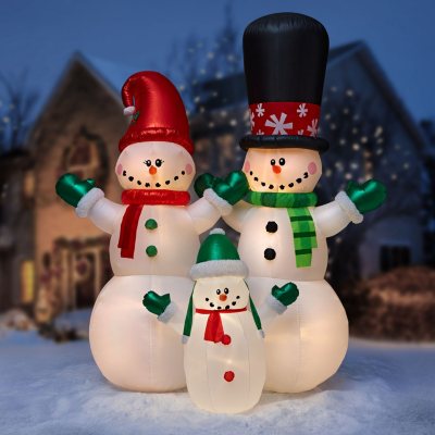 AIRBLOWN SNOWMAN FAM - Sam's Club