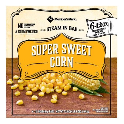 Member's Mark Super Sweet Cut Corn (12 oz. pouches, 6 ct.) - Sam's Club