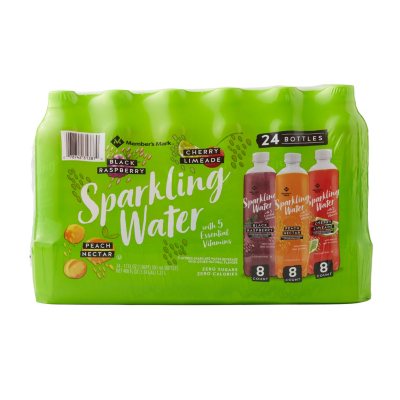 Member's Mark Sparkling Water Variety Pack (17oz / 24pk) - Sam's Club