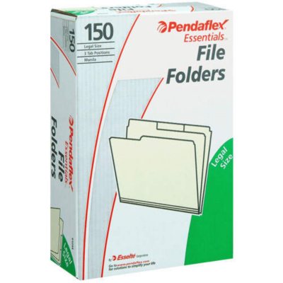 Pendaflex® Essentials File Folders - 150 ct. - Sam's Club