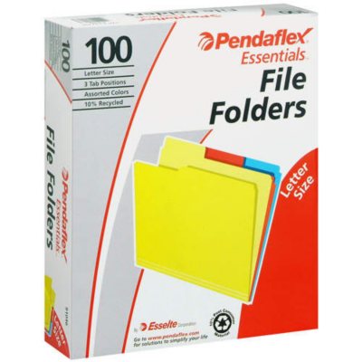 Pendaflex® Essentials File Folders - 100 ct. - Sam's Club