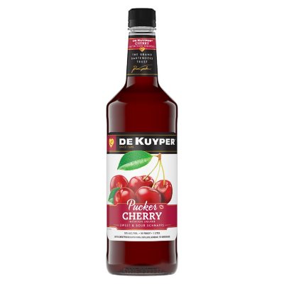 DeKuyper Pucker Cherry Schnapps Liqueur (1 L) - Sam's Club