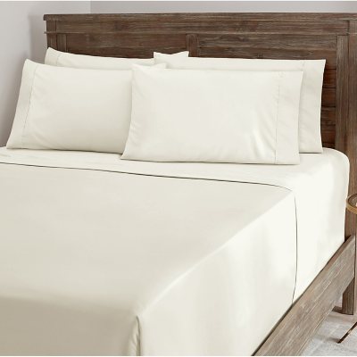 Click here for Serta 6 Piece Sheet Set- Queen Cream Mist:- Cream... prices