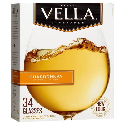 Click here for Peter Vella Chardonnay of California (5 L box) prices
