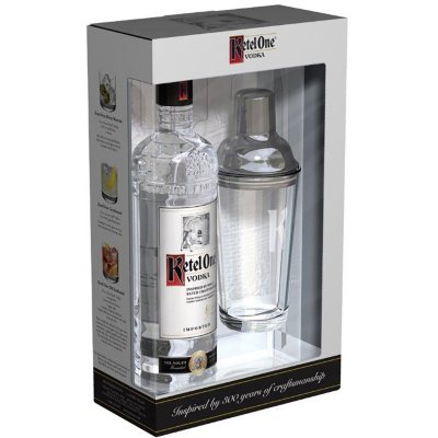KETEL ONE VODKA 750ML W/ SHAKER - Sam's Club