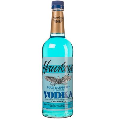 Hawkeye Blue Raspberry Flavored Vodka (1 L) - Sam's Club