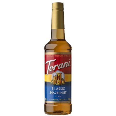 Torani Classic Hazelnut Syrup (750 mL) - Sam's Club
