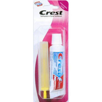 Crest® Toothpaste & Travel Toothbrush Combo - Sam's Club