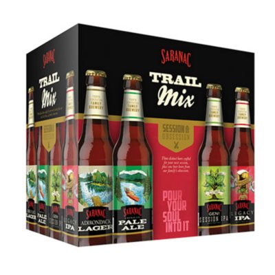 Saranac Trail Mix Variety Pack Beers 12 fl. oz. bottle, 12 pk. - Sam's Club