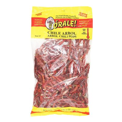 Click here for Orale! Arbol Peppers 8 oz. prices