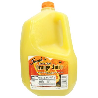 Sarah Farms Orange Juice - 1 gal. - Sam's Club