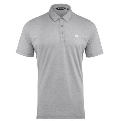 Click here for Travis Mathew Mens Polo The Zinna Heather Grey S:-... prices