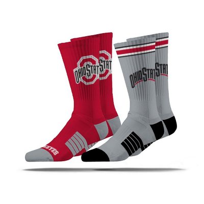Ohio State Buckeyes Adult 2-Pack Crew Socks - Sam's Club