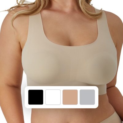 Click here for Bali Comfort Revolution Easylite Wireless Bra Nude... prices