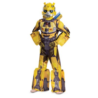 Click here for Transformers Bumblebee Kids Deluxe Costume:- S (4-... prices