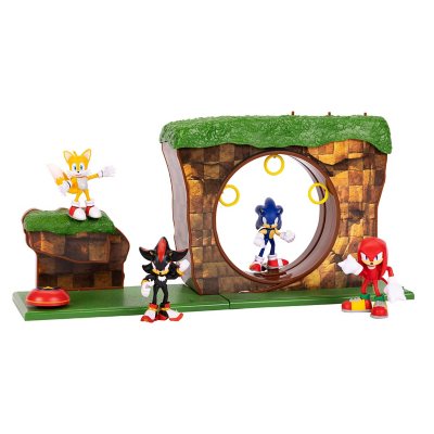 Sonic The Hedgehog Green Hills Zone Action Figure Playset - Sam's Club