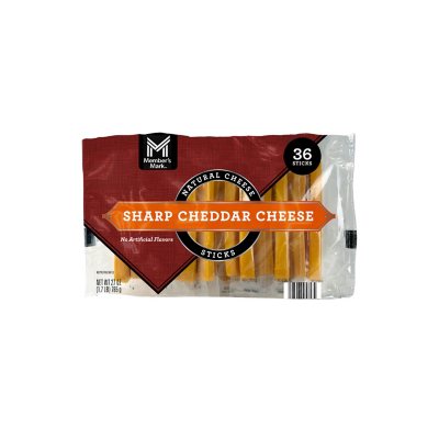 Click here for Members Mark Sharp Cheddar Cheese Sticks  36 ct. prices
