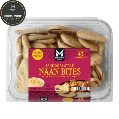 Click here for Members Mark Tandoori Style Naan Bites  22.2 oz. prices