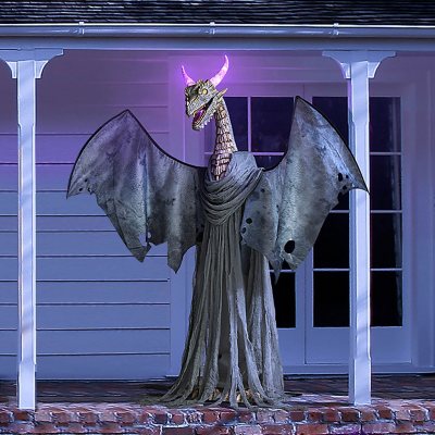 Member's Mark 82" Color-Changing Animated Dragon - dealepic