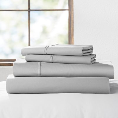 Click here for Members Mark Organic Cotton Sheet Set-Full-Soft Si... prices