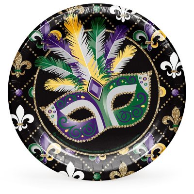 Click here for Members Mark Mardi Gras Paper Plates  10  85 ct. prices
