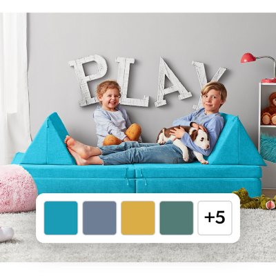 Click here for Members Mark Kids Explorer Sofa - Aqua:- Aqua prices