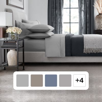 Click here for Members Mark 700TC Sheet Set:- Soft Silver  Califo... prices