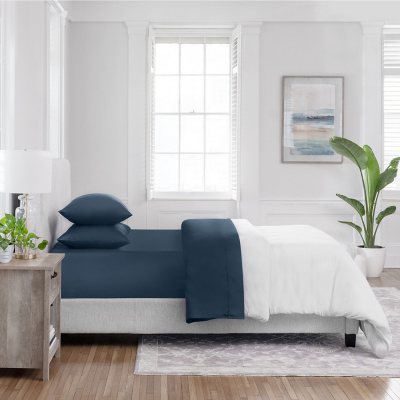 Click here for Members Mark 450-Thread-Count Sheet Set-Solid - Wa... prices
