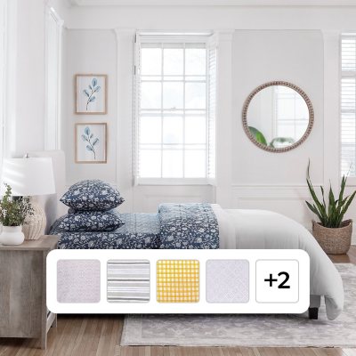 Click here for Members Mark 450-Thread-Count Printed Sheet Set -B... prices