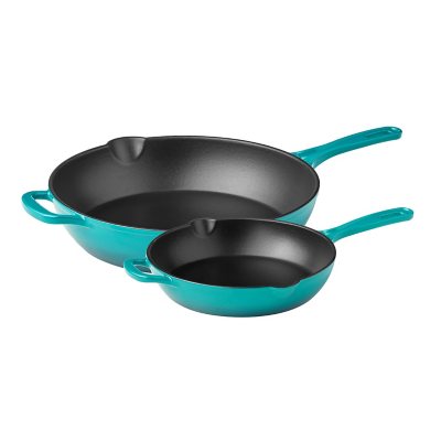 Click here for Members Mark 2-Piece Enamel Cast Iron Skillet Set... prices