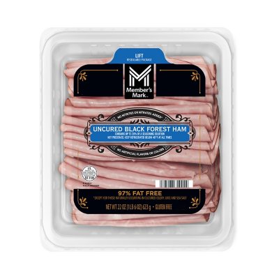 Member's Mark Uncured Black Forest Ham, Sliced, 1 lb. 6 oz. - Sam's Club
