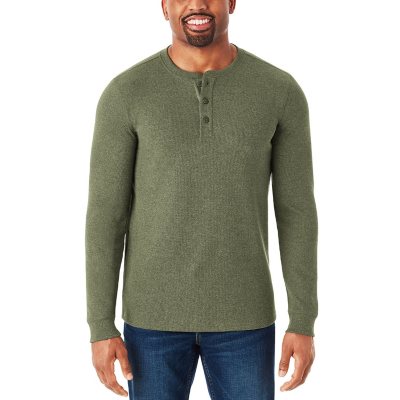 Member's Mark Men's Long Sleeve Thermal Henley - Sam's Club Member's Mark Men's Long Sleeve Thermal Henley - Sam's Club