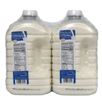 Member's Mark 2% Reduced Fat Milk (96 fl. oz., 2 pk.) - Sam's Club