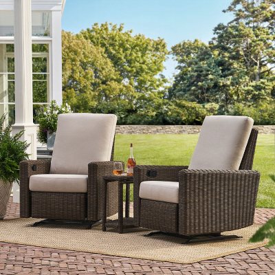 Click here for Members Mark Wexley Recliner Set with Sunbrella Fa... prices