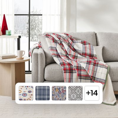Member's Mark Plush Throw, 60"x70", Assorted Designs - Sam's Club